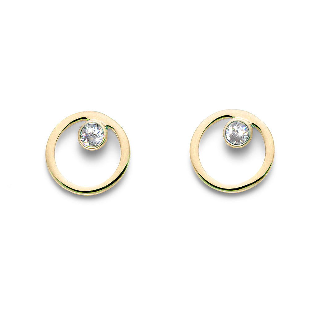 Mirage Pin Ohrringe verziert mit Kristallen von Swarovksi®